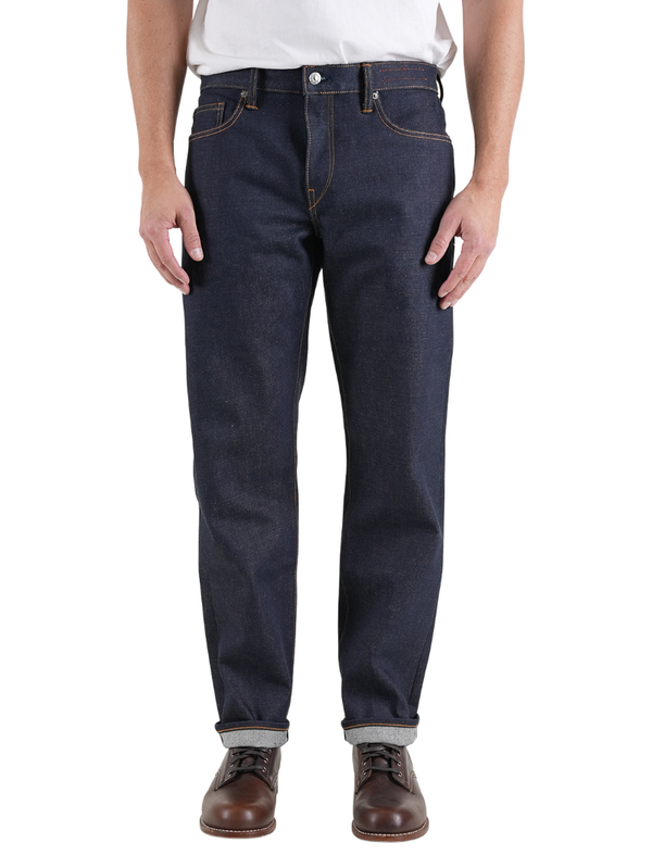 Kato by Hiroshi Kato The Barrel Classic Straight Mammoth 17.5oz Indigo ...