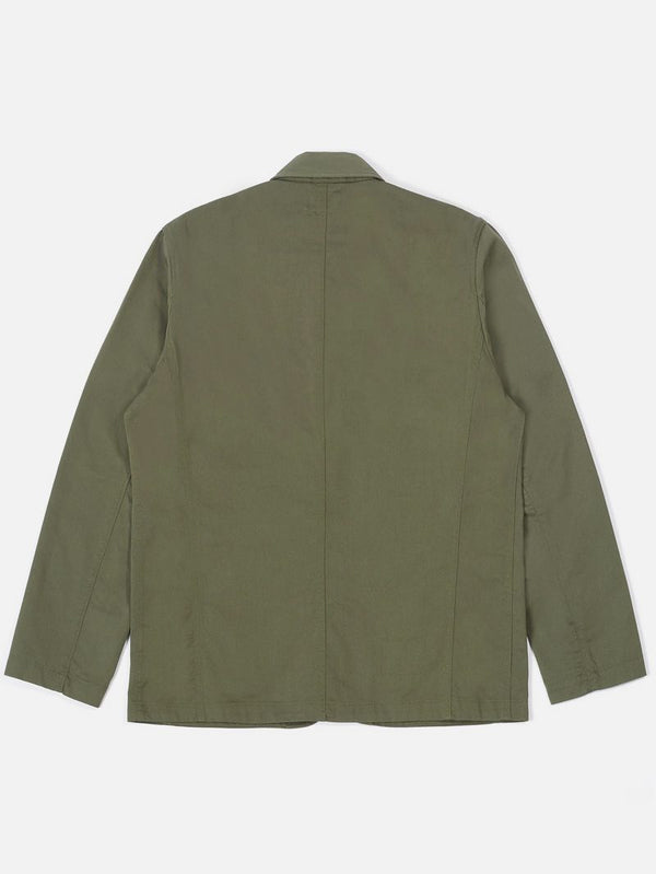 Universal Works Light Olive Baker's Jacket - Mildblend Supply Co