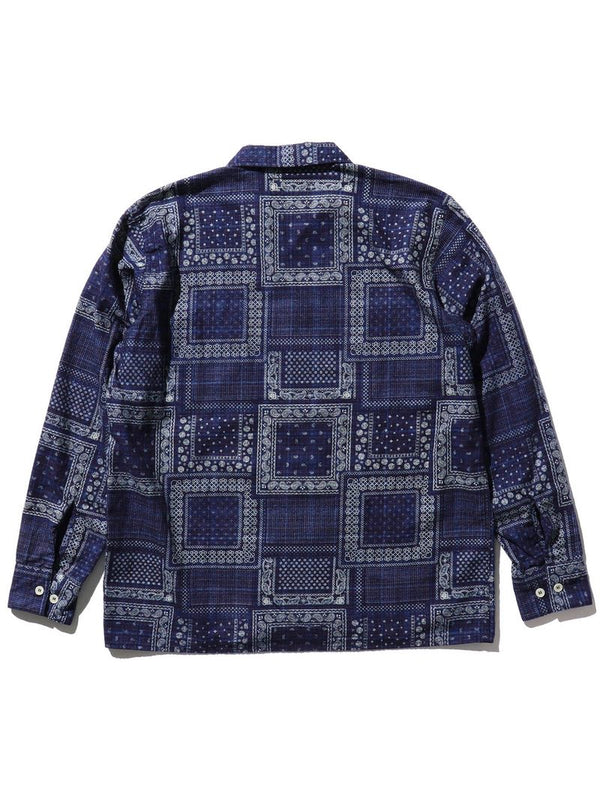 Beams Plus MIL Open Collar Discharge Printing Bandana - Mildblend Supply Co