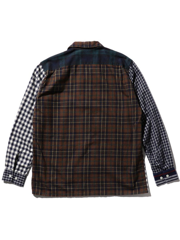 Beams Plus Open Collar Check Panel - Mildblend Supply Co