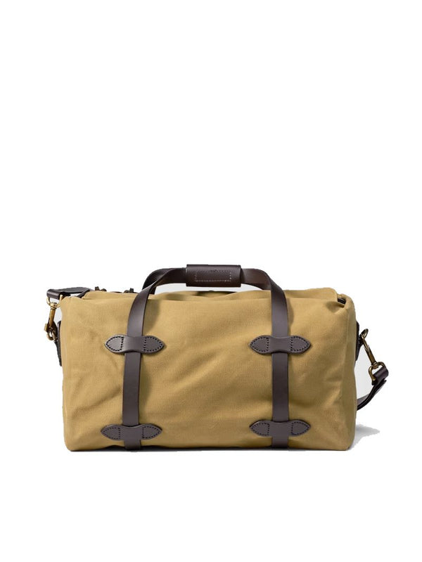 Filson Small Rugged Twill Duffle in Tan - Mildblend Supply Co