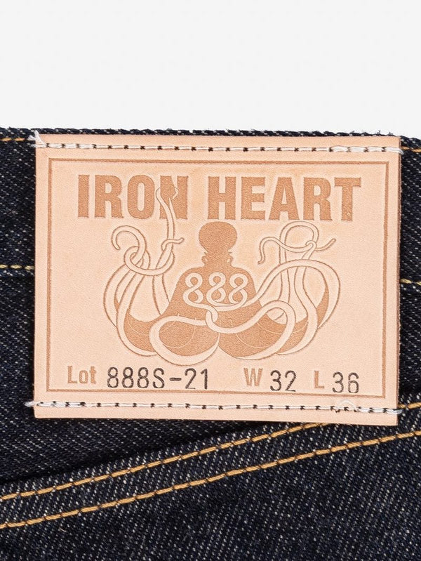 Iron heart Denim IH-888S-21 21oz Selvedge Denim Medium/High Rise Taper ...