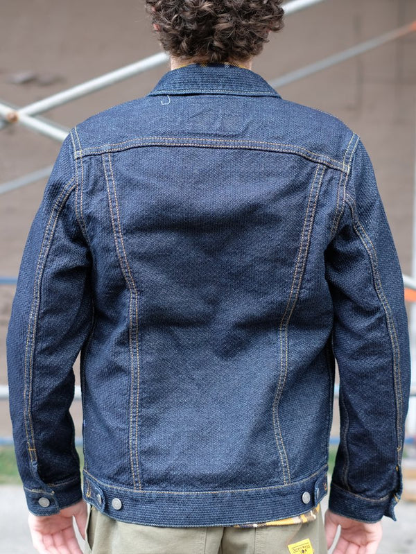 Pure Blue Japan Type 3 Sashiko 6118-ID Indigo/Indigo Jacket - Mildblend ...