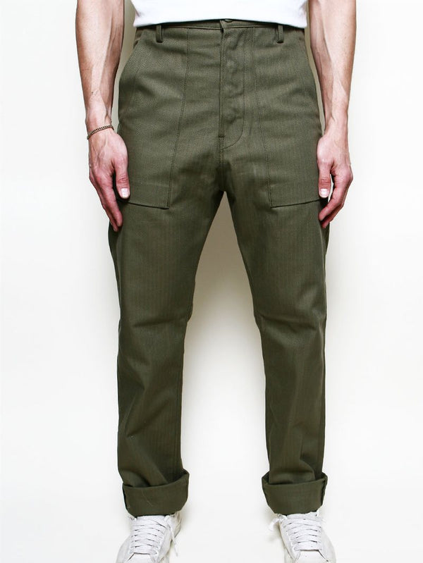 Rogue Territory Strider Olive Fatigue Herringbone Pant - Mildblend ...