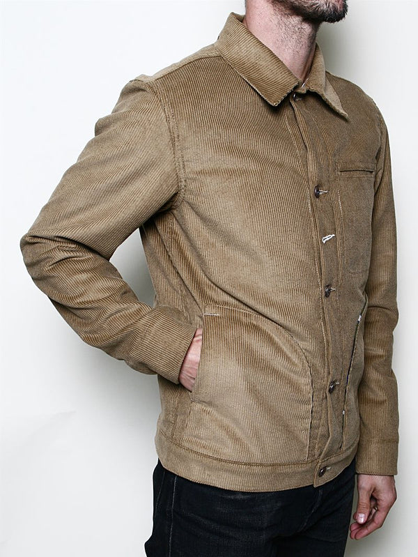 Rogue Territory Supply Jacket Tan Corduroy Lined - Mildblend Supply Co