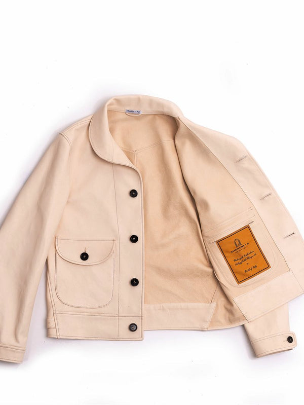 Shangri-La Heritage “Cossack” Natural Leather Jacket - Mildblend Supply Co