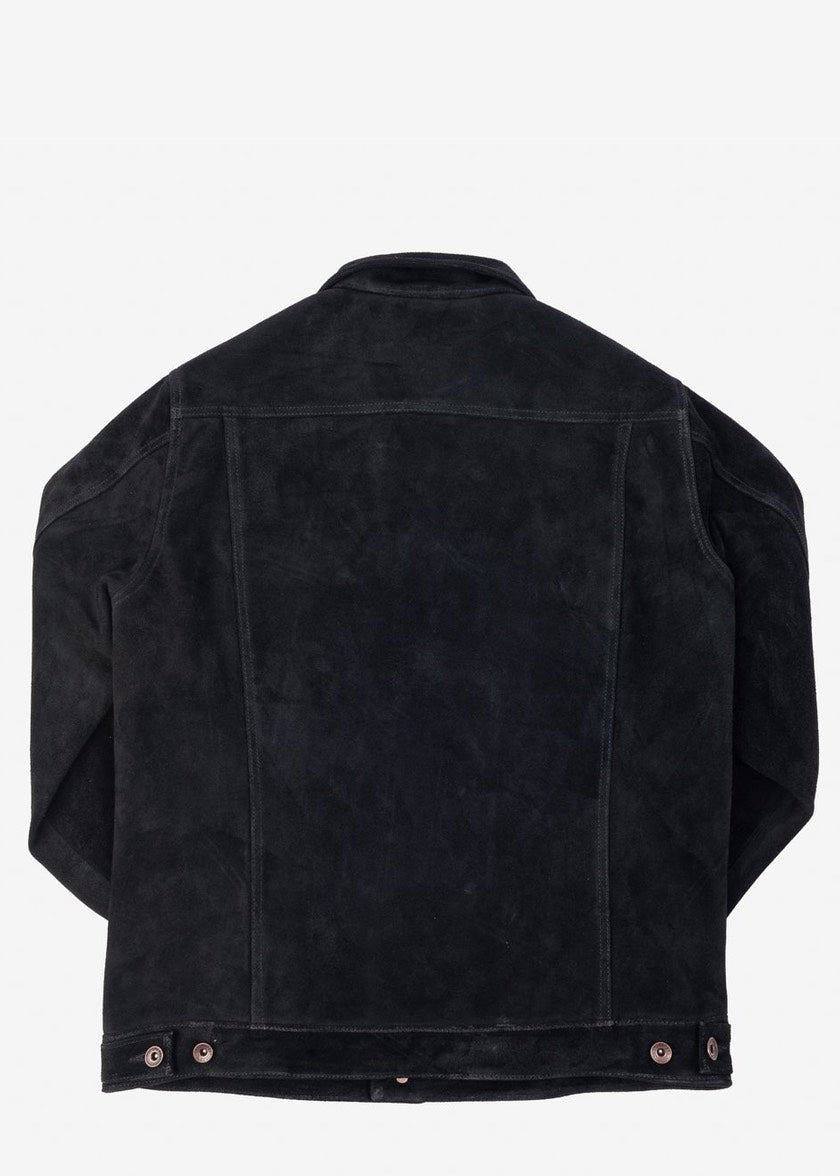 Iron Heart Split Steer Modified Type III Leather Jacket Black ...