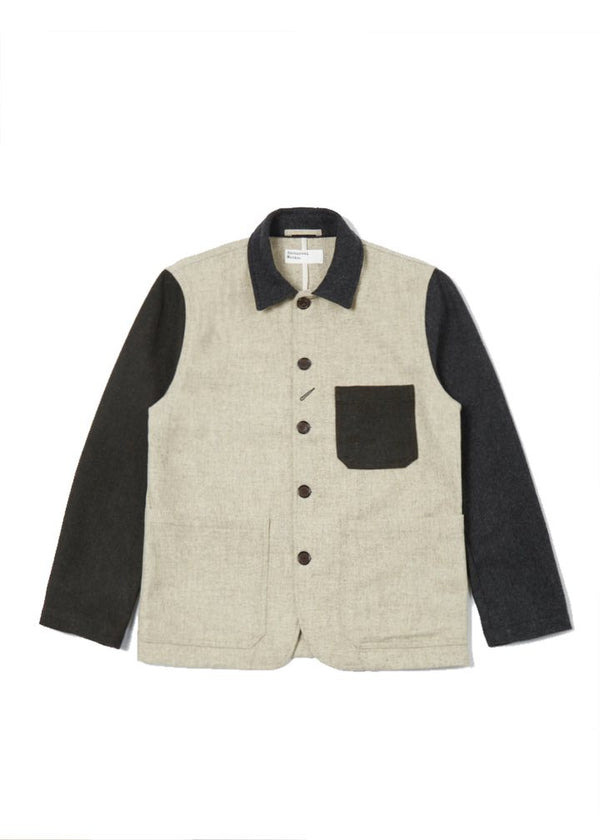 Universal Works Bakers V3 Mixed Melton Chore Jacket - Mildblend Supply Co