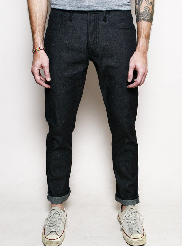 Rogue Territory Strong Taper Neppy Dark Indigo Denim - Mildblend Supply Co